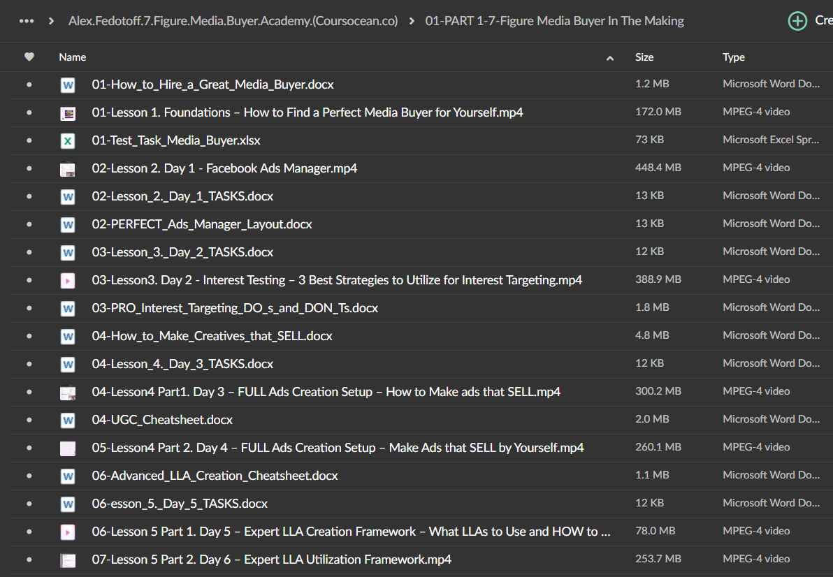 7 Figure Media Buyer Academy by Alex Fedotoff - CoursOcean