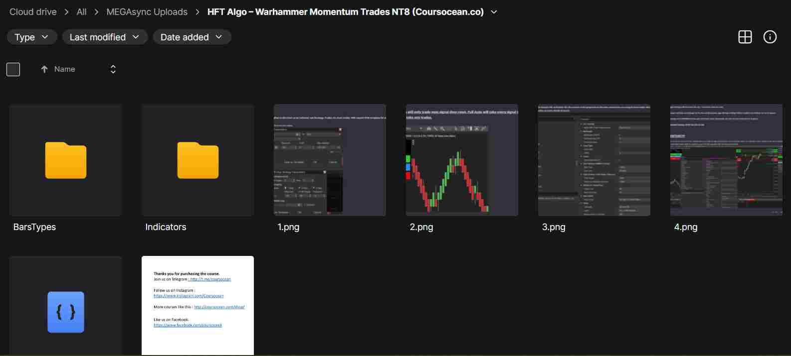 HFT Algo – Warhammer Momentum Trades NT8 - CoursOcean