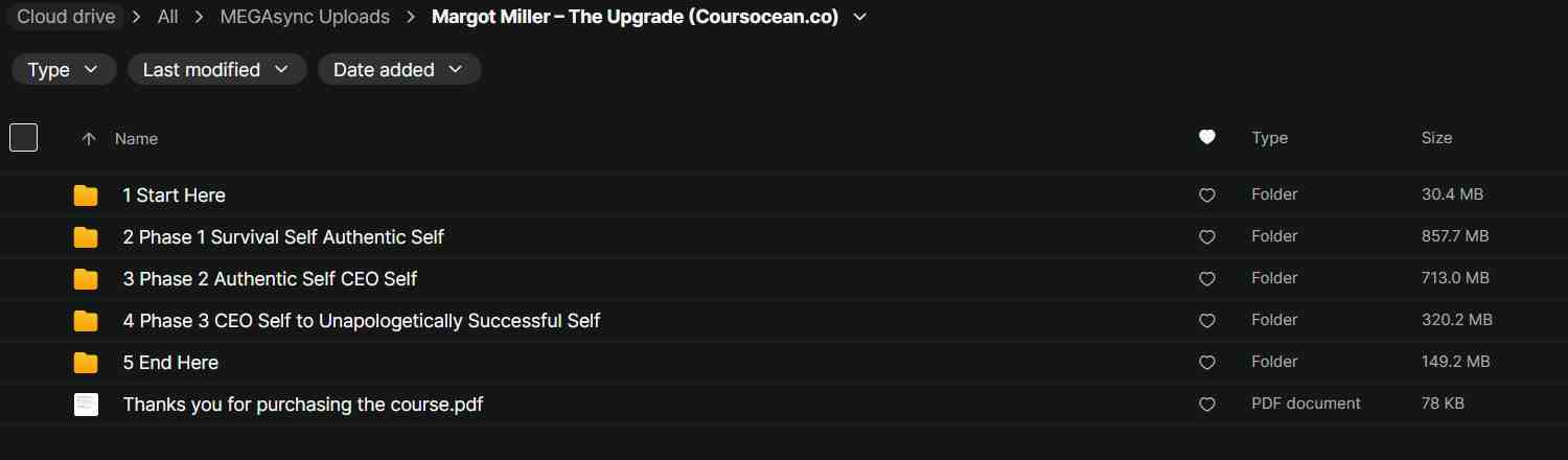 Margot Miller – The Upgrade Course - CoursOcean